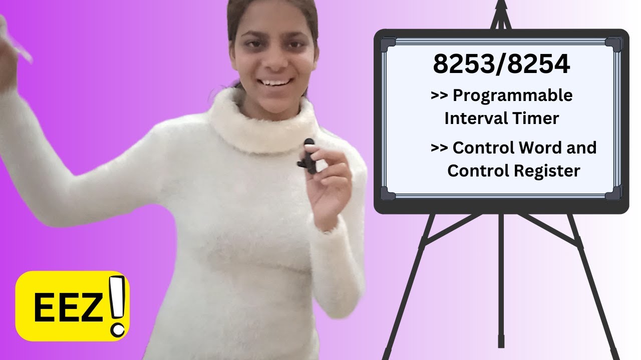 8253/8254 | Programmable Interval Timer | Control Word and Control ...