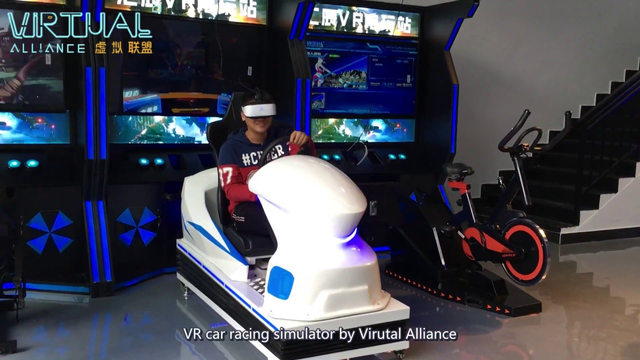 VR racing car simulator for vr arcade and playstation amusement park by ...