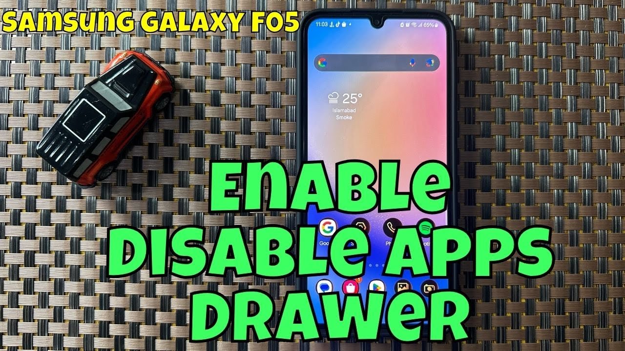 How To Enable Disable Apps Drawer (Apps Screen) On Samsung Galaxy F05 ...