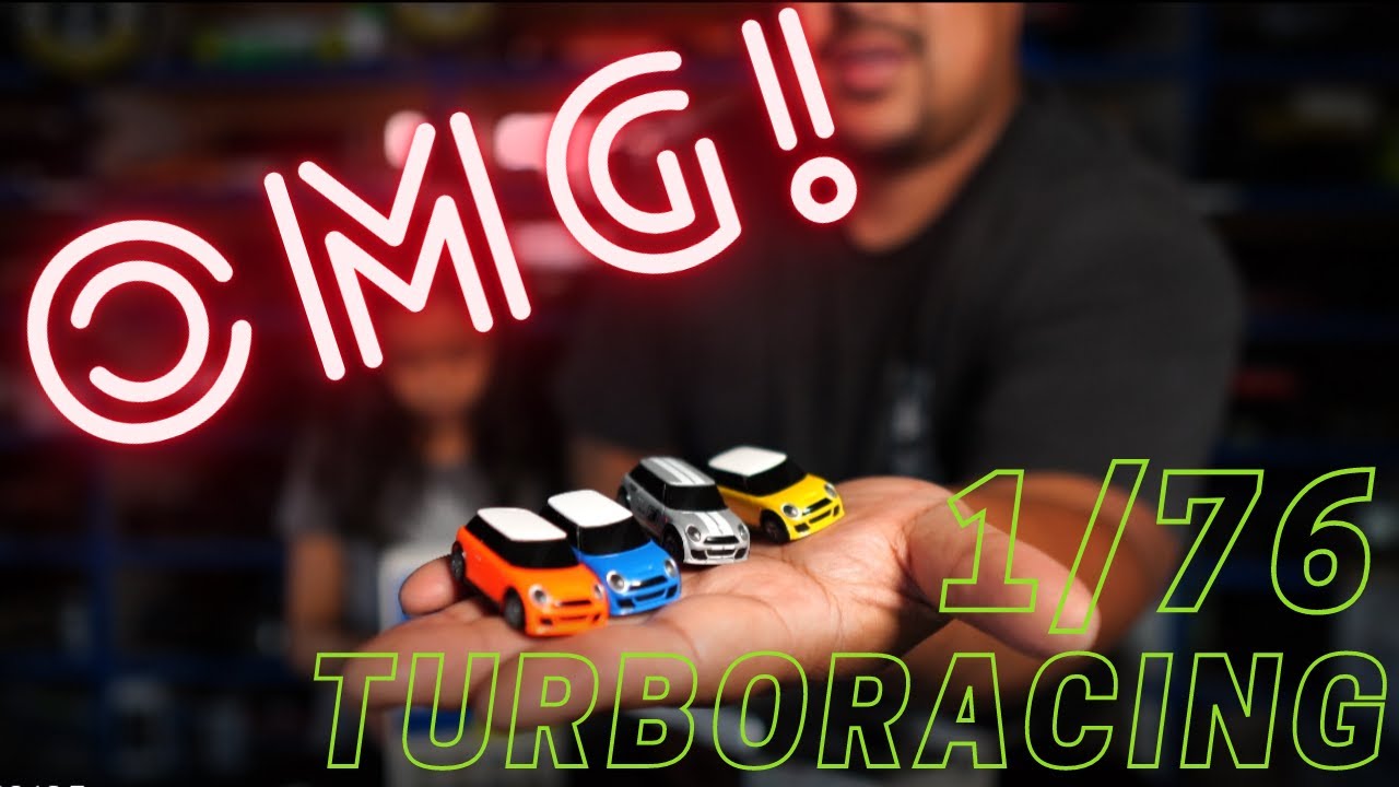 1/76 scale Turbo Racing Mini Cooper open box review - YouTube