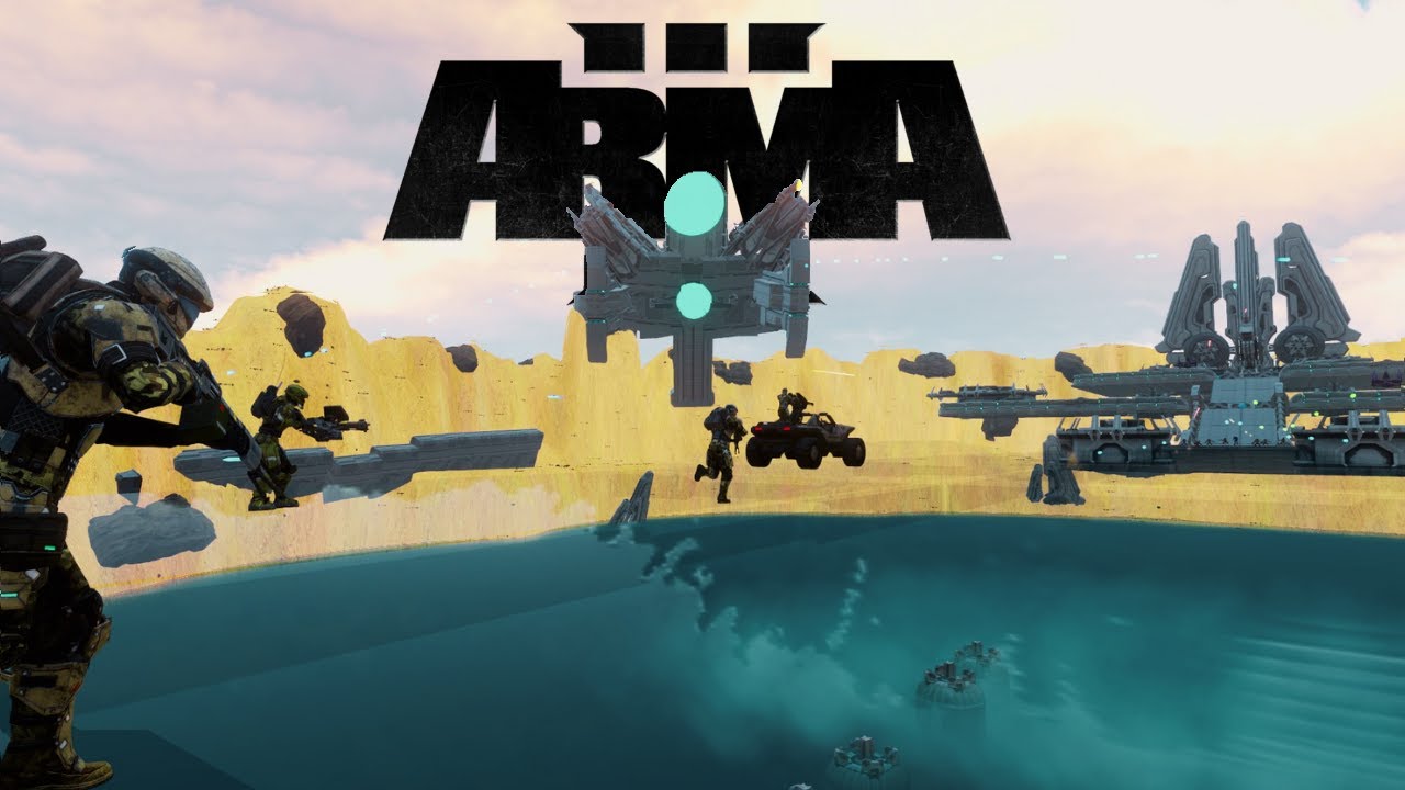 Fighting The Covenant Over A Forerunner Artifact | Arma 3 Halo - YouTube