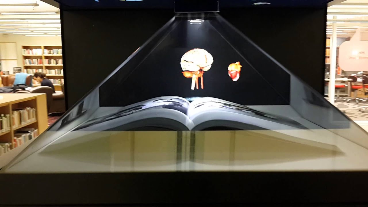'Hologram Book' of Karolinska Institutet - YouTube