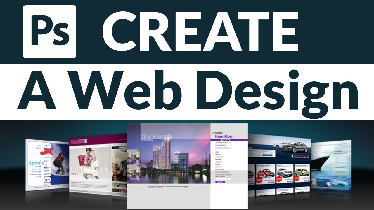 How To Design A Professional Website Layout In Photoshop YouTube How To Design A Professional Website Layout In Photoshop YouTube