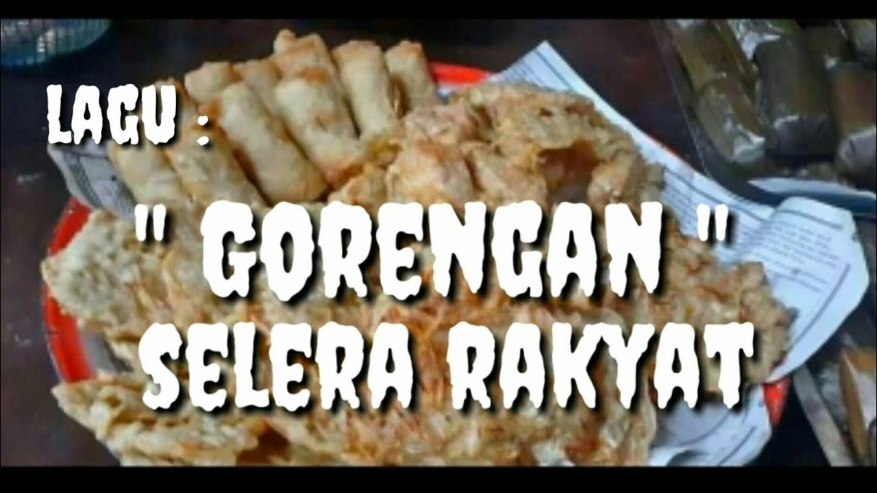 Lagu Gorengan (selera rakyat) - Asbakground - YouTube