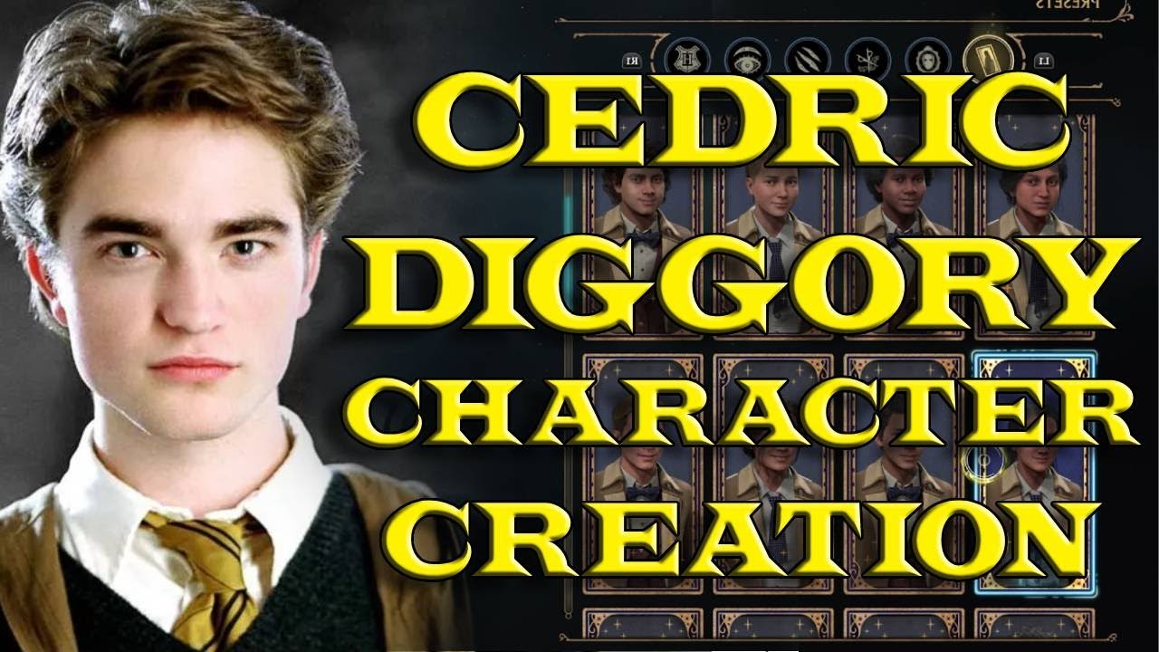 Hogwarts Legacy - Cedric Diggory Character Creation - YouTube