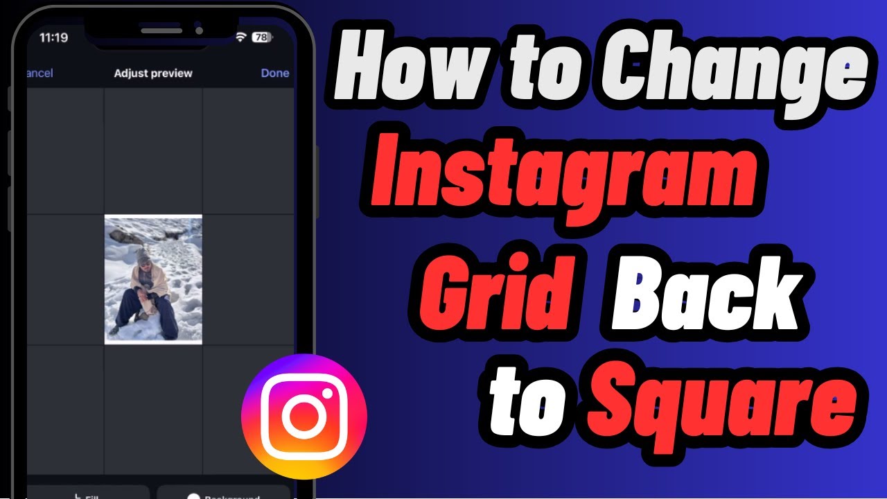 Change Instagram Grid Back to Square (2025) | Get Classic Layout on ...