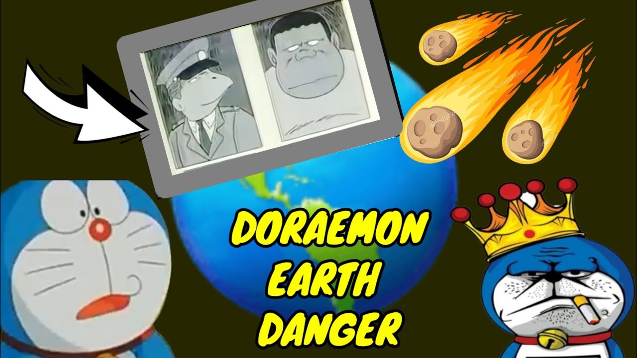 Doraemon Scary & Horror Episode in hindi| Doraemon Earth Saving Hounte ...