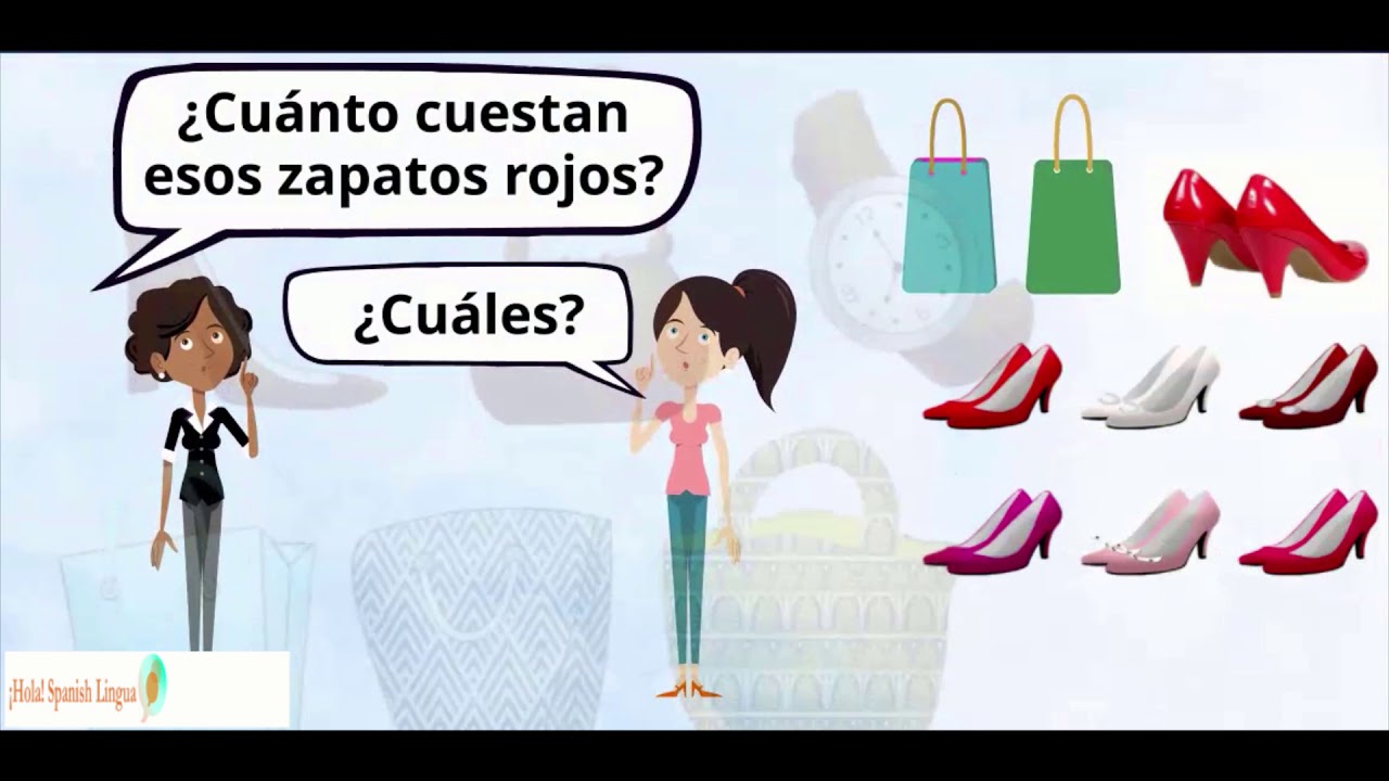 A1 U5 Vamos de compras - YouTube