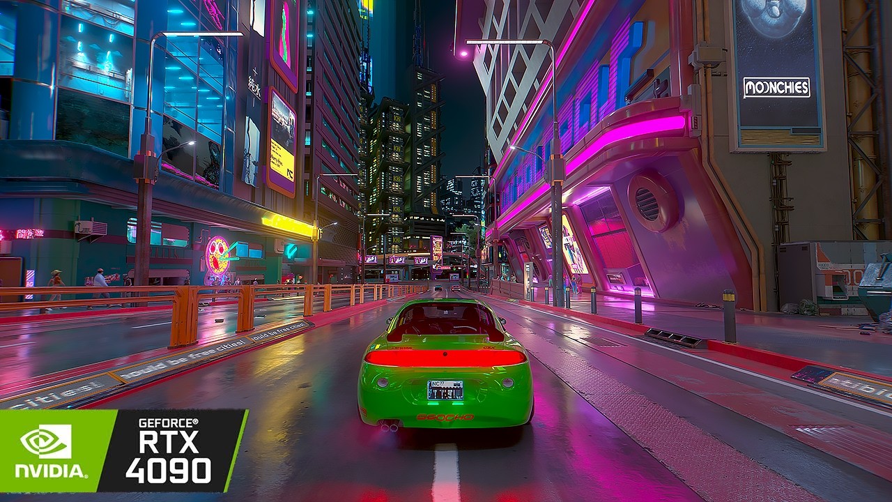 Cyberpunk 2077 Gameplay 4k Ray Tracing With Real Life Cars DLSS 4 - YouTube