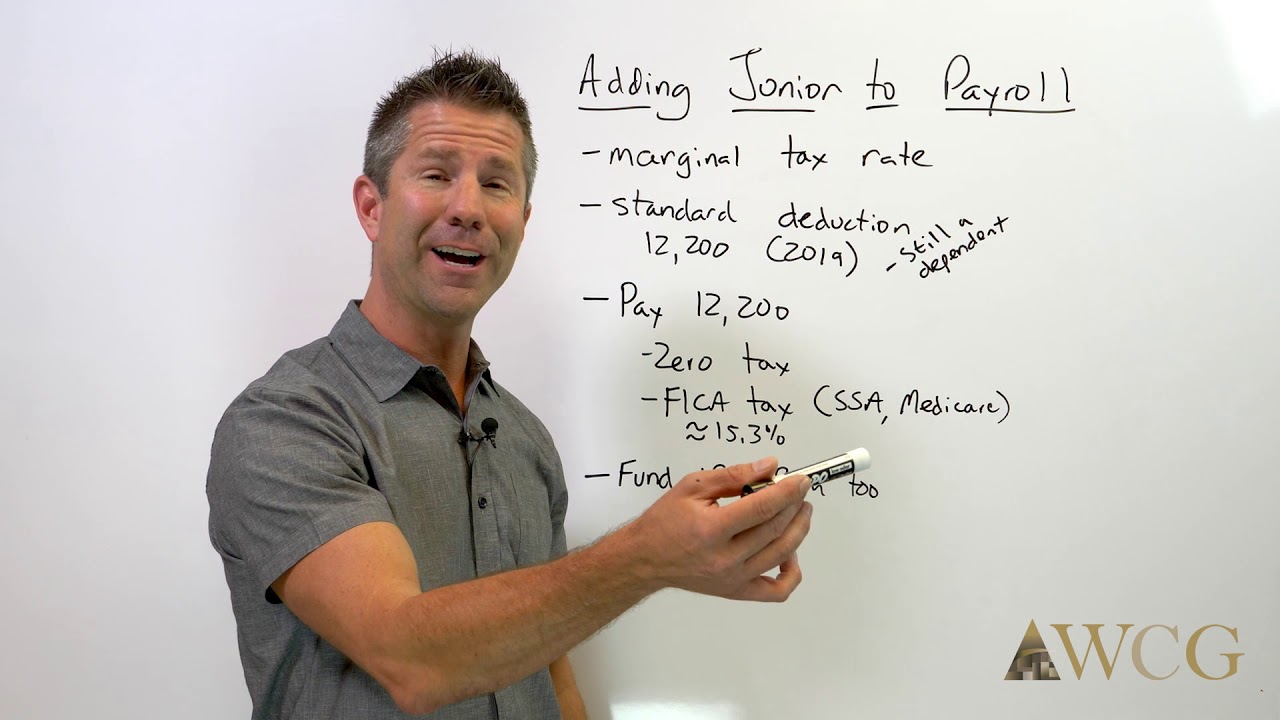 Adding Junior to Payroll | WCG Inc. | Jason Watson, CPA - YouTube