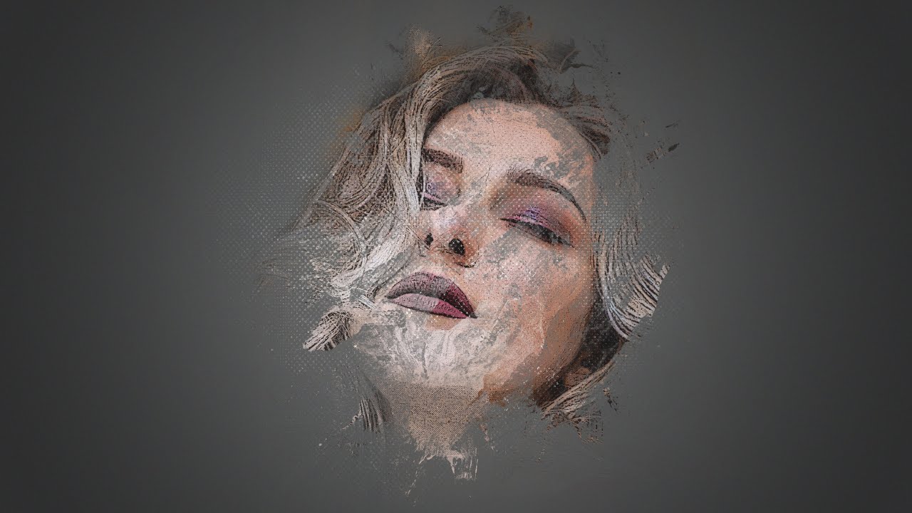 Halftone Splash Effect | Photoshop Tutorial - YouTube