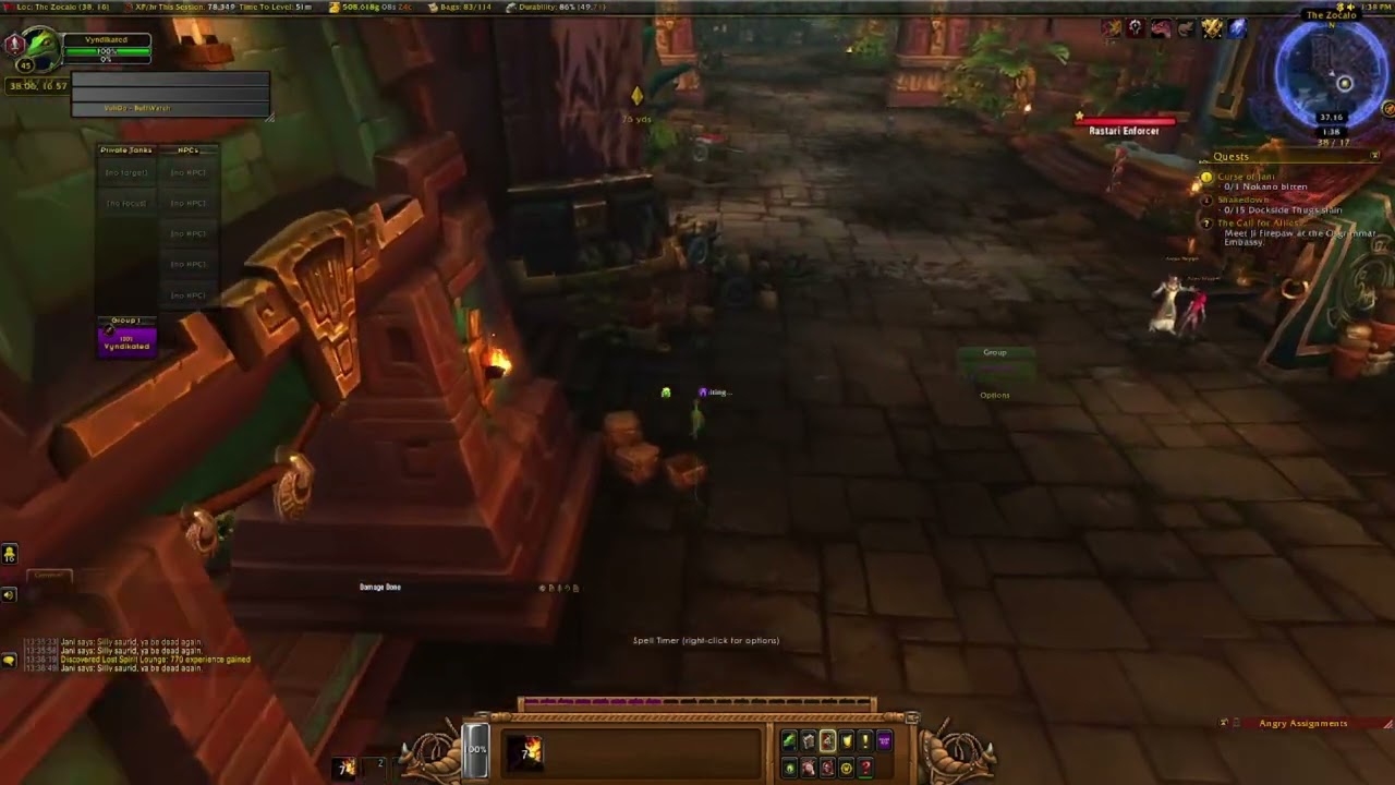 Curse of Jani - WoW Quests (2022 updated) | Battle for Azeroth World of ...