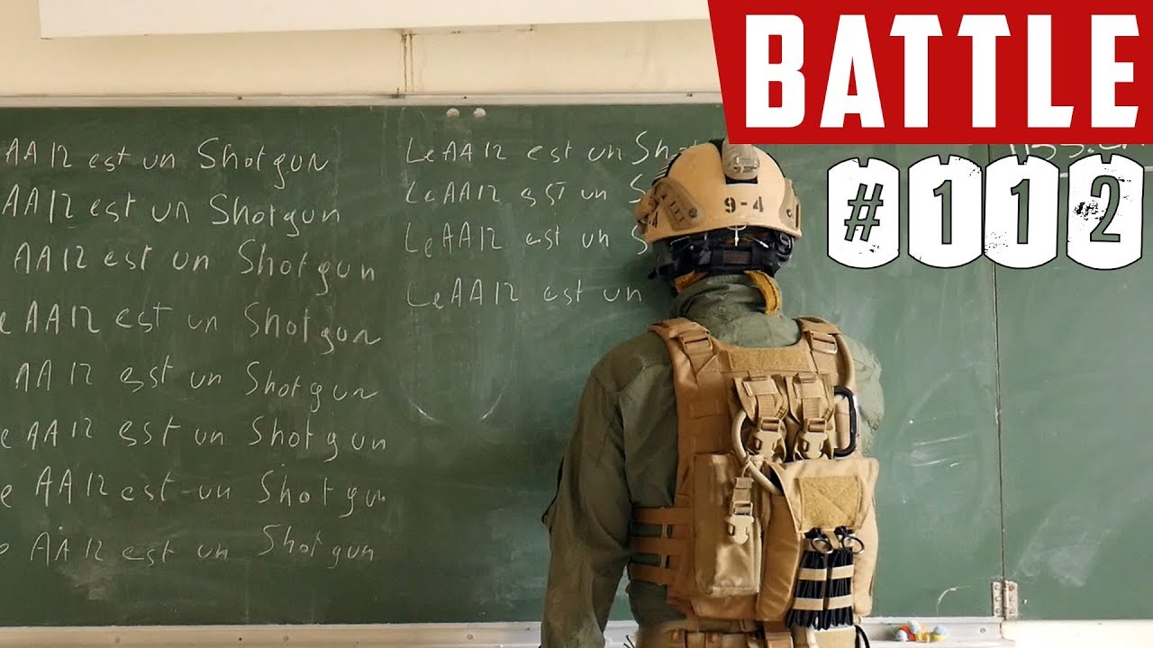 Airsoft Battle | Tokyo Marui AA-12 | Le AA-12 est un Shotgun - YouTube