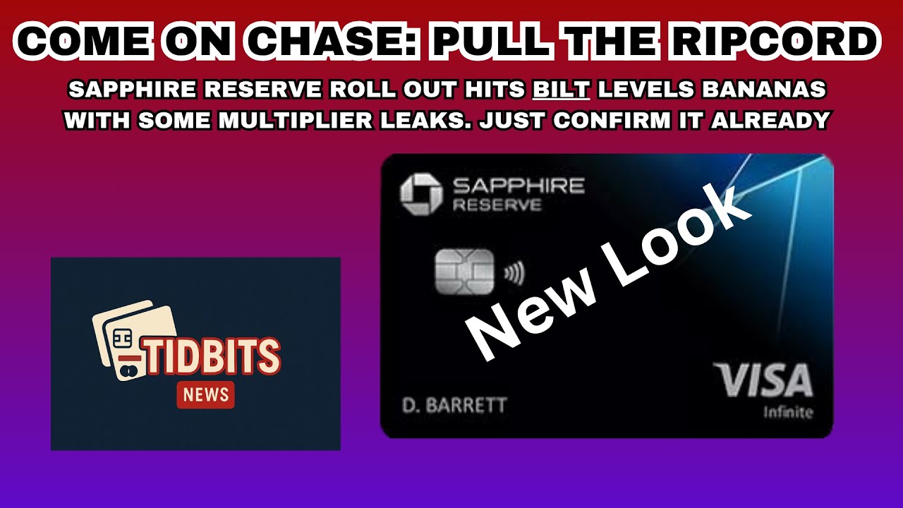 Dear Chase: Just Pull the Ripcord Already - YouTube