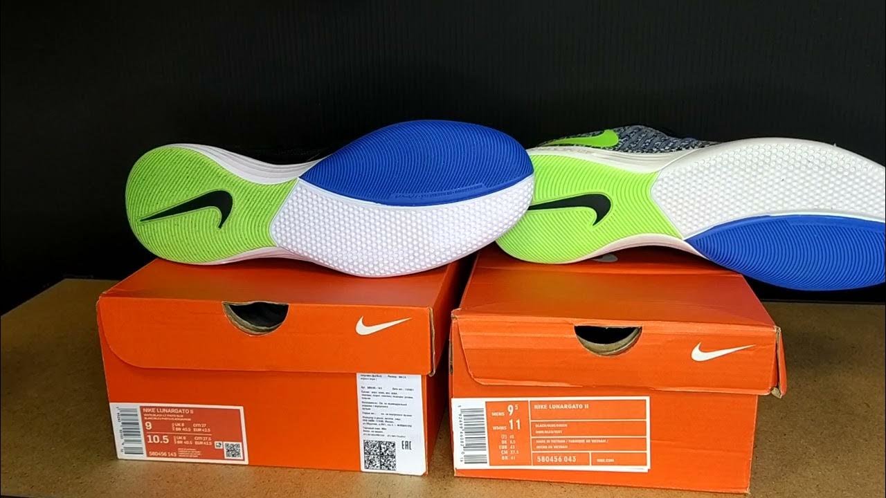 Nike Lunar Gato 2 Оригинал vs Копия - YouTube