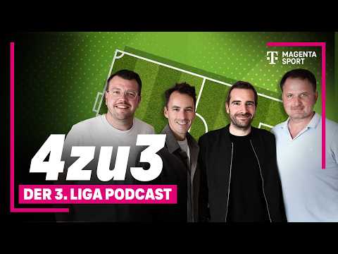 West & Flauschig - Die Saisonvorschau | 4zu3 - DER 3. LIGA PODCAST | MAGENTA SPORT