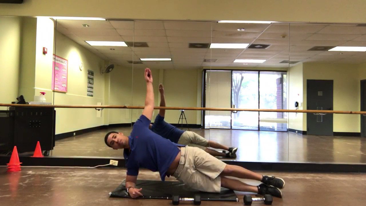 Side Plank - T-Spine Rotation - YouTube