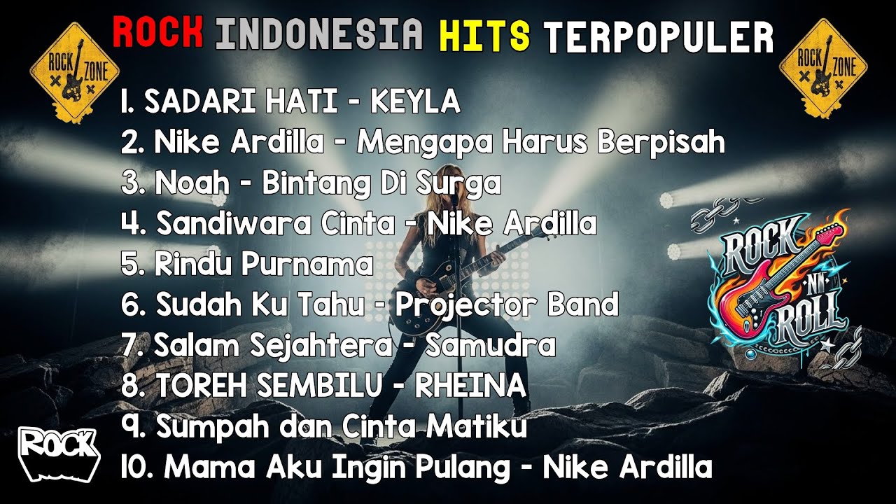 ROCK INDONESIA FAVORIT | PLAYLIST MUSIK ROCK INDONESIA | PEMBAKAR ...