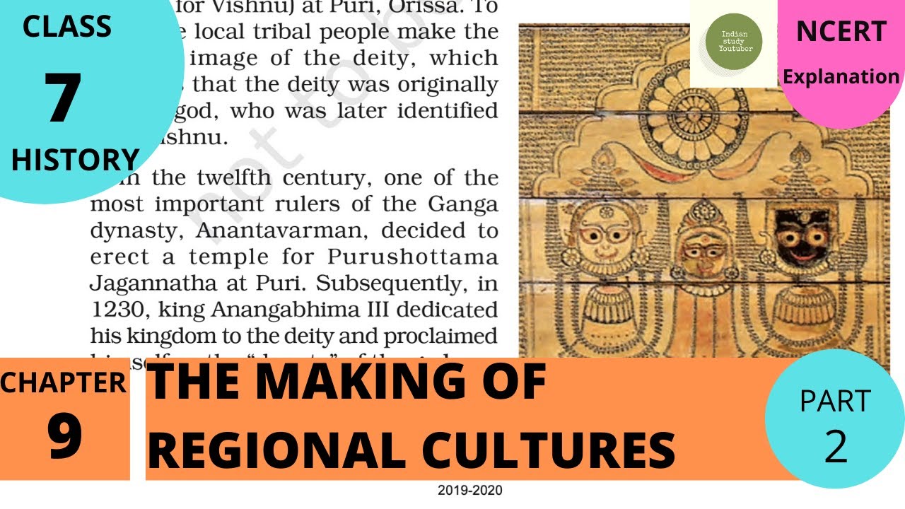 NCERT Class 7 History Chapter 9 The Making Of Regional Cultures PART 2 YouTube ncert-class-7-history-chapter-9-the-making-of-regional-cultures-part-2-youtube