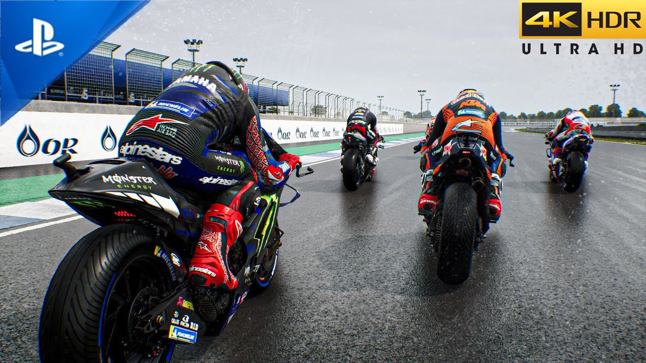 MotoGP 23 - 100% Realistic Difficulty | ThaiGP MotoGP RACE | Ultra High ...