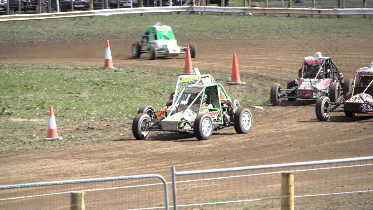 JUNIOR SPECIALS, AIDEN LLEWELLYN AUTOGRASS RAACING @ PAC 17 4 16 HEAT 2 ...