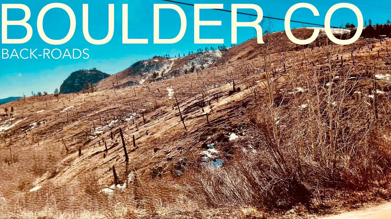 Boulder, Colorado. Chautauqua Park Up Flagstaff Road to Walker Ranch ...