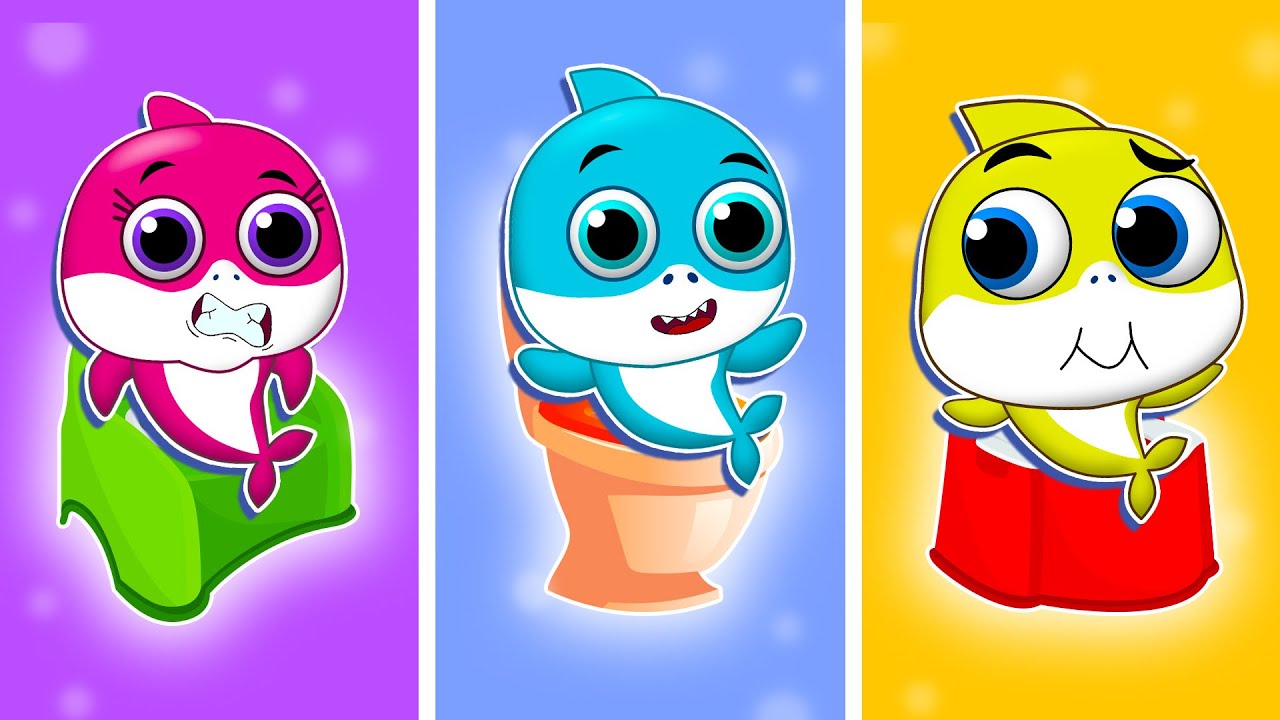 Potty Training Song | Baby Shark Kids Songs +More Nursery Rhymes - YouTube
