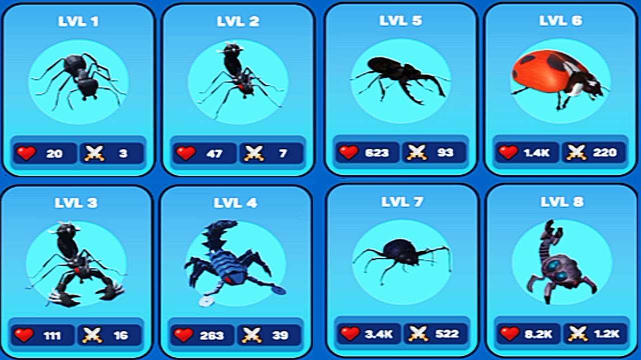 Merge Ant Insect Fusion #11 - Android Gameplay - YouTube