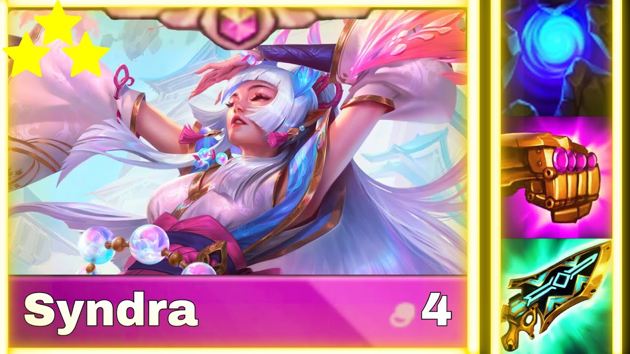 MACHINE GUN SYNDRA DELETED ALL ENEMIES! TFT SET 11 - YouTube