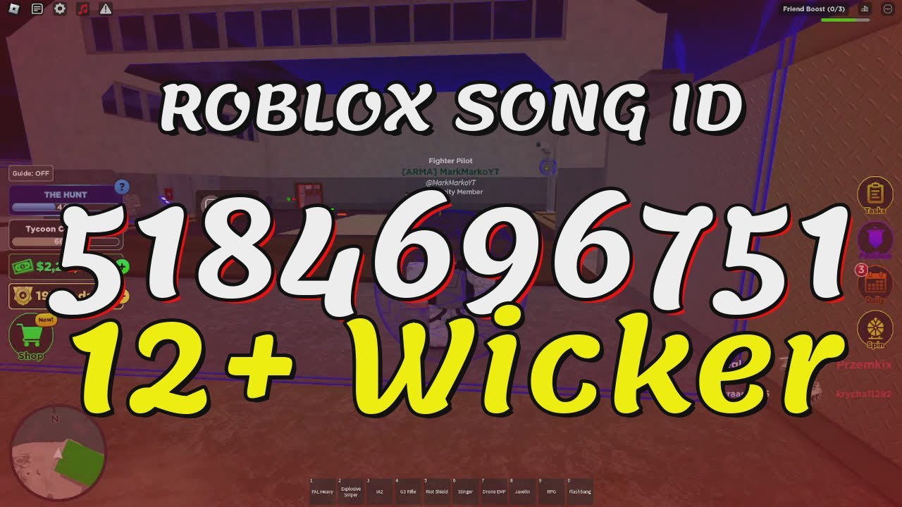 12+ Wicker Roblox Song IDs/Codes - YouTube