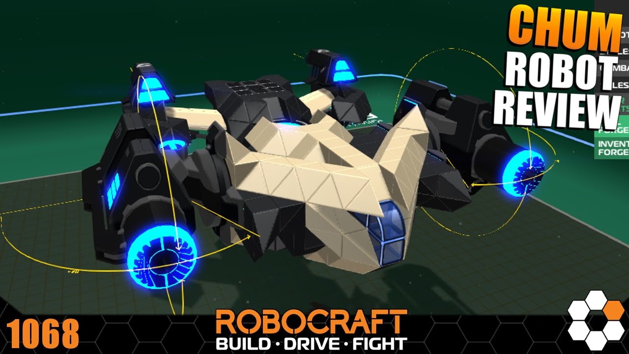 Robocraft Robot Review - Ghost 1529 CPU by eNRisk - YouTube