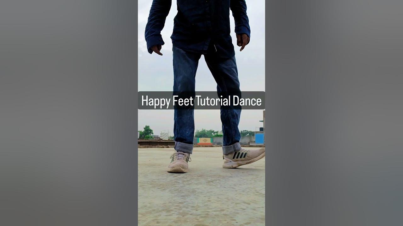 Happy Feet Footwork Dance Tutorial Step By Step..🔥#footworkdance # ...