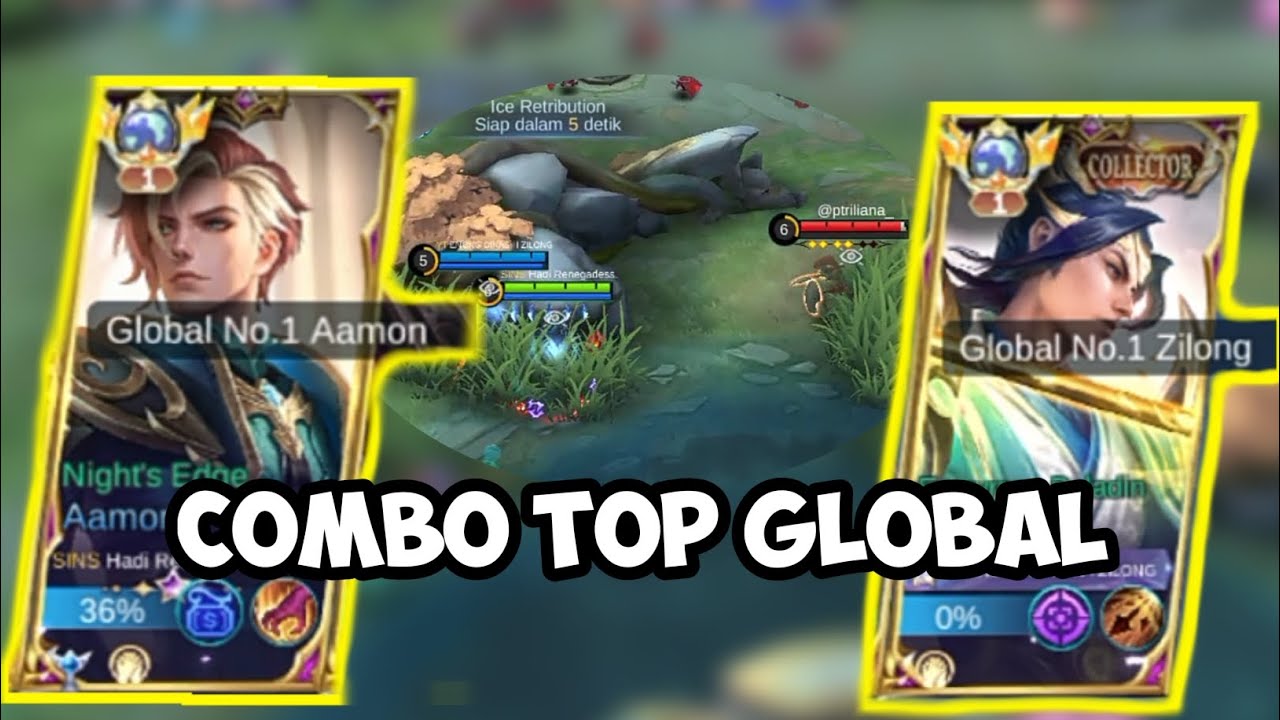 Combo top global Amon x top global zilong||Mobile legends - YouTube
