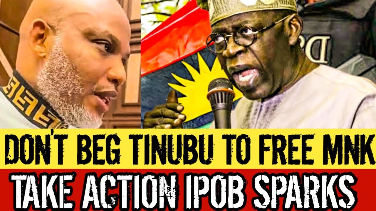 🔥IPOB TO IGBO LEADERS!🔥STOP BEGGING TINUBU – IPOB DEMANDS NNAMDI KANU’S ...