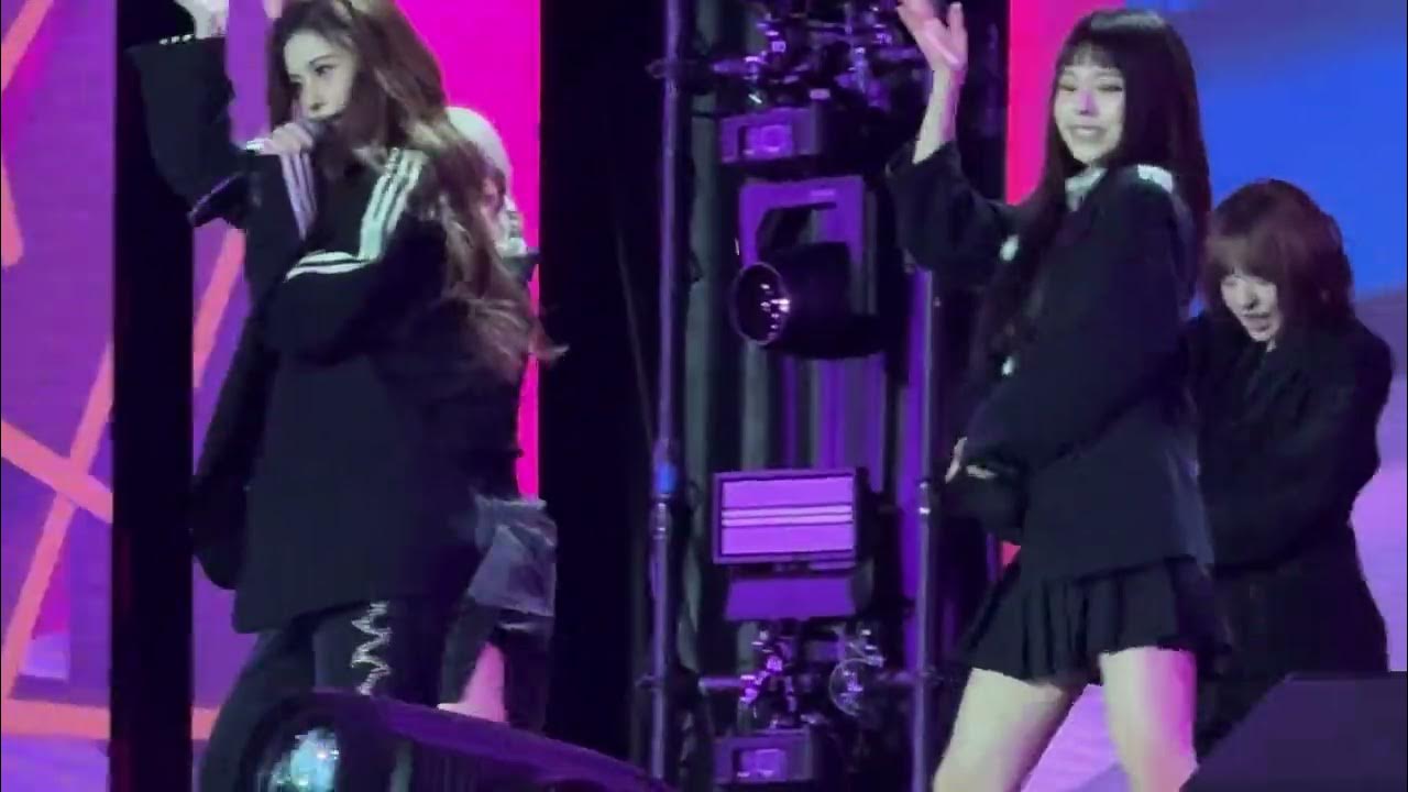 Music Bank in Madrid NMIXX 엔믹스 Love Me Like This 241012 - YouTube