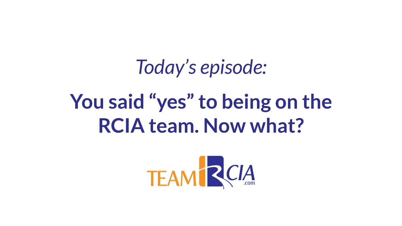 2020-11-21 - You said "yes" to being on the RCIA team. Now what? - YouTube