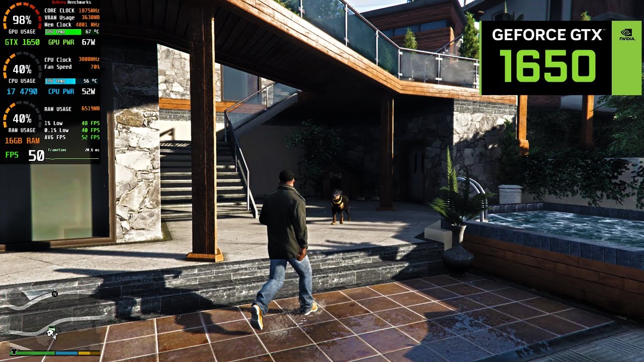 GTA 5 | Ultra Settings | GTX 1650 4GB - YouTube