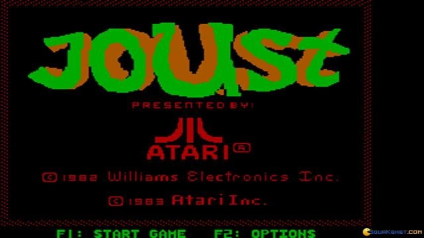 Joust gameplay (PC Game, 1983) - YouTube