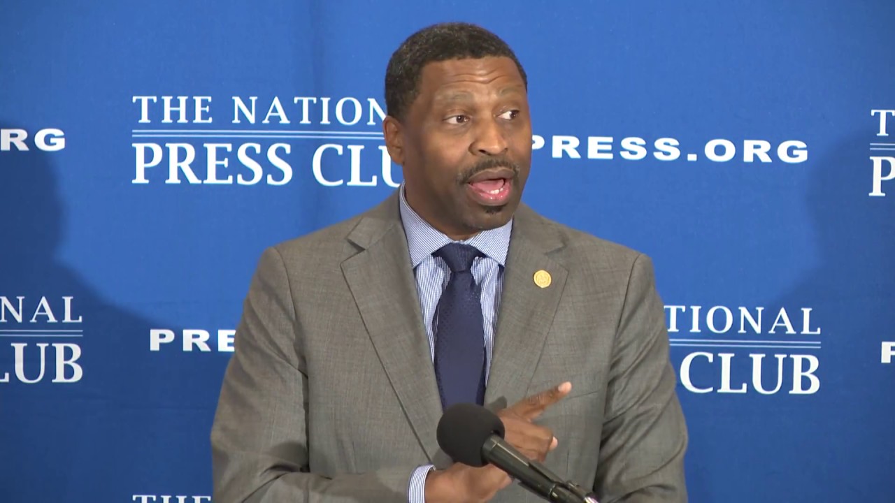 NAACP President Derrick Johnson speaks at The National Press Club - YouTube