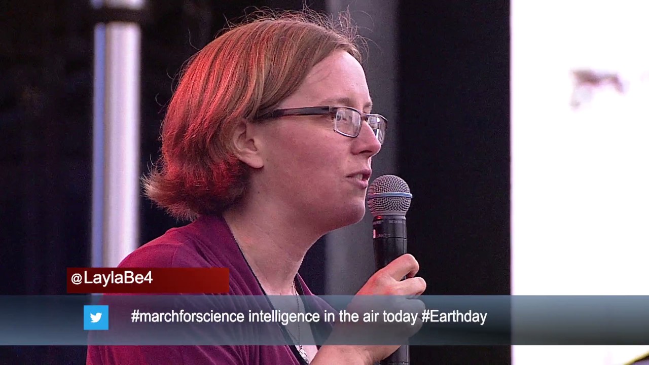 March for Science Earth Day 2017 Speaker - Meghan Duffy - YouTube
