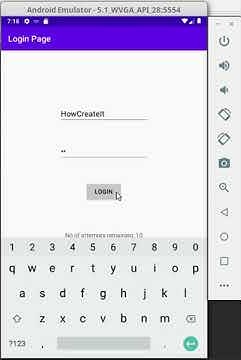 How to make login page in Android Studio - YouTube