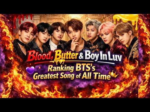 🔥 Blood, Butter & Boy In Luv: Ranking BTS’s Greatest Song of All Time 💜👑 🔥
