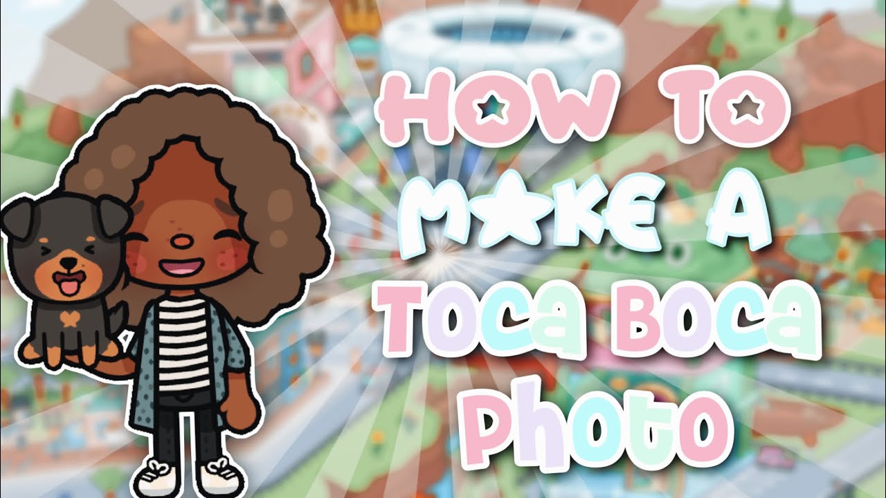 How I make a Toca Boca photo ⭐️ || No Voiced 🔊 || Toca Life World 🌎 ...