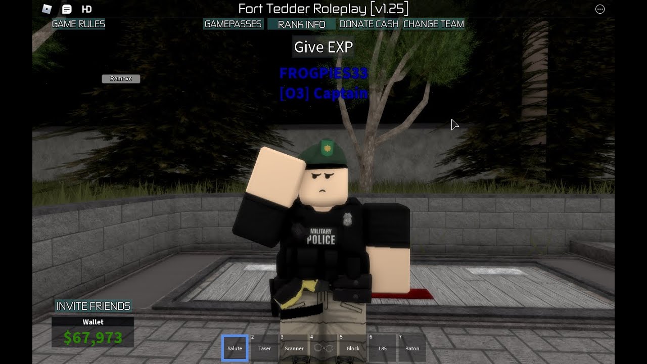 Robox Fort Tedder Military Police tryout! (Part 2 of 2) - YouTube
