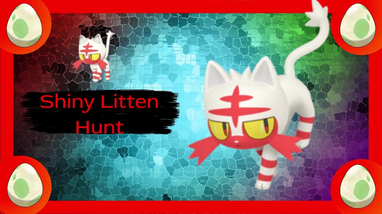 Breeding For Shiny Litten - YouTube