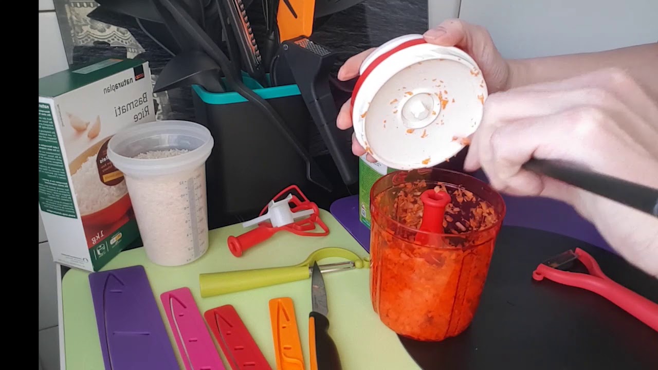 Recette avec Tupperware: Riz aux légumes cuits au four micro-ondes ...