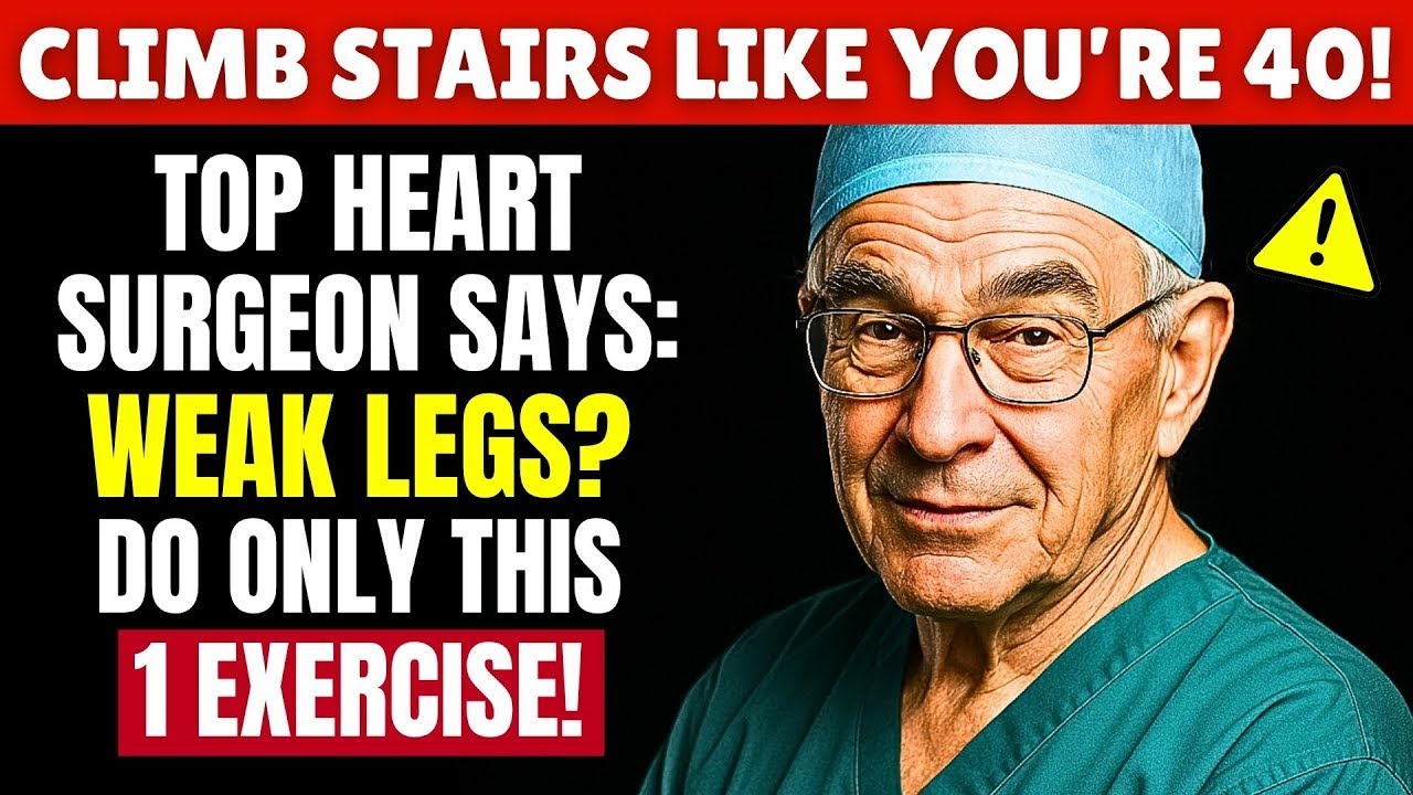 Over 60? The ONLY 5 Exercises To Climb Stairs Easily — Surgeon Approved ...