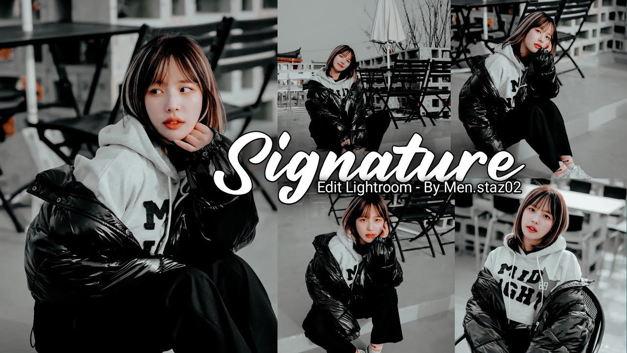 PRESET LIGHTROOM SIGNATURE || Tutorial edit foto di Lightroom - YouTube
