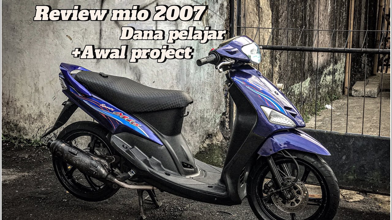 Review mio sporty 2007 - YouTube