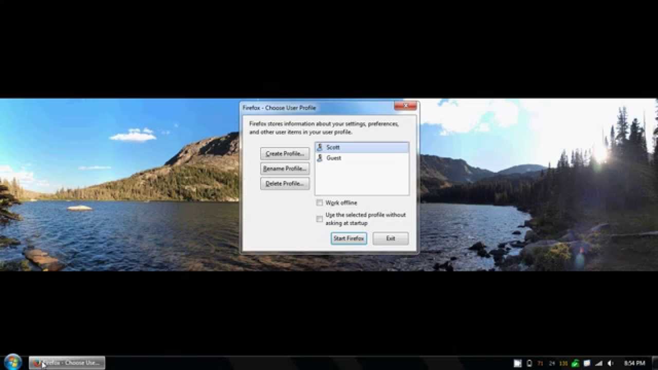 Make a Firefox Guest profile / account - YouTube